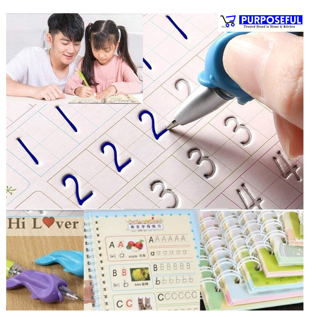 Kids Writing Improve Kit 8 books in Offer with Gripper Refills ...